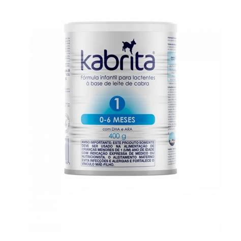 Fórmula Infantil Kabrita 1 Leite De Cabra 400g