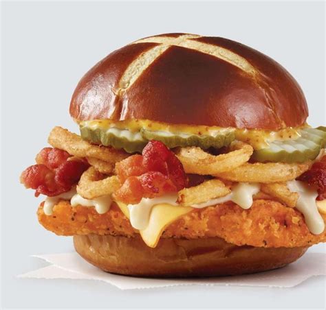 Wendys Spicy Pretzel Pub Chicken Sandwich Nutrition Facts