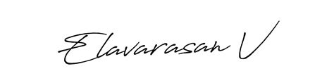 91 Elavarasan V Name Signature Style Ideas Outstanding E Sign