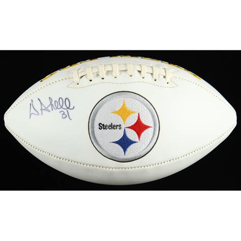 Donnie Shell Signed Steelers Logo Football Tse Pristine Auction