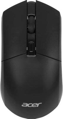 Комплект (клавиатура+мышь) Acer OKR120, USB, беспроводной, черный [zl ...