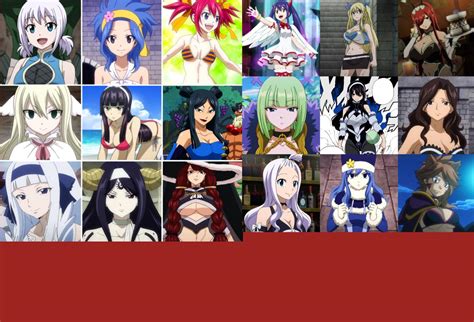 [discussion] Favorite Fairy Tail Girl V2 I Tried To Include Everyone