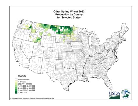 Usda National Agricultural Statistics Service Charts And Maps