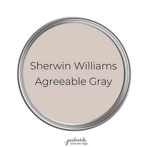Sherwin Williams Agreeable Gray Agreeable Gray Undertones