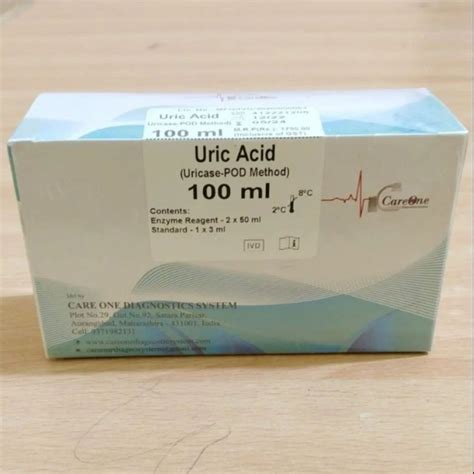 Uric Acid Uricase Pod Method Packaging Type Box At Best Price In
