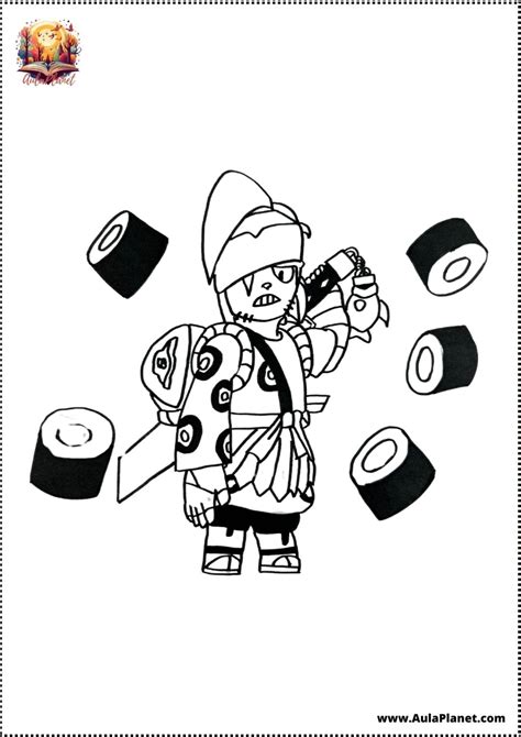 Desenhos De Brawl Stars Para Colorir E Imprimir Grátis 🎨