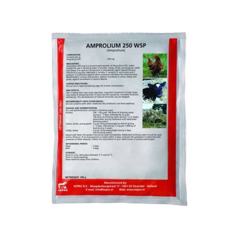 Amprolium 250 Wsp • Megavet