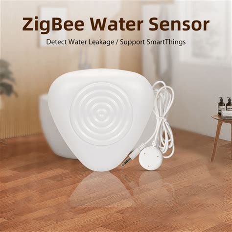 Zigbee Water Level Sensor Smart Water Leakage Alarm Detector Flood Alert Overflow