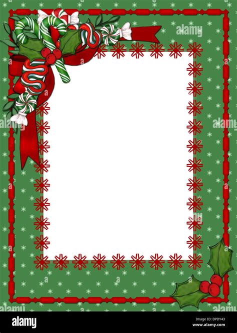 Printable Christmas Border