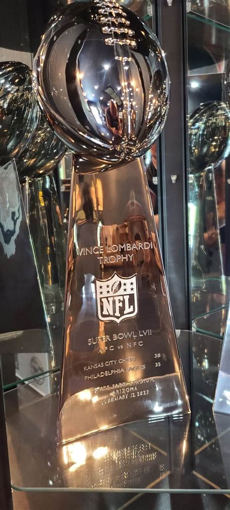 Vince Lombardi Trophy Super Bowl Trophy Etsy
