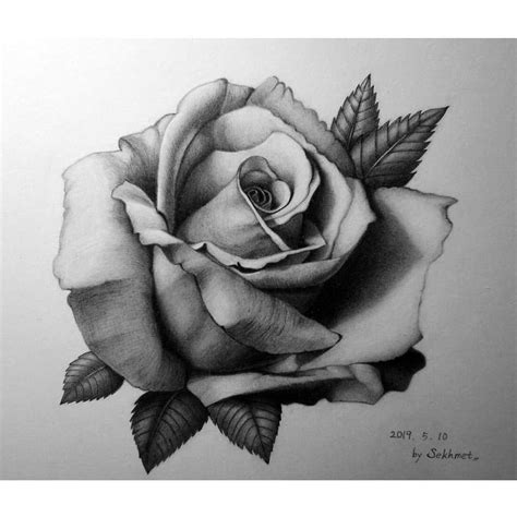 Rose Tattoo Realistic Printable Calendars At A Glance
