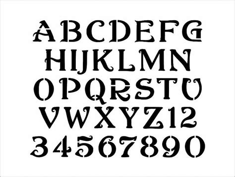 Fancy Letter S Stencil Fancy Letter S Stencil