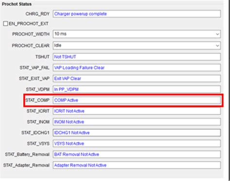 BQ COMPIN Trigger PROCHOT Power Management Forum Power Management TI E E Support Forums