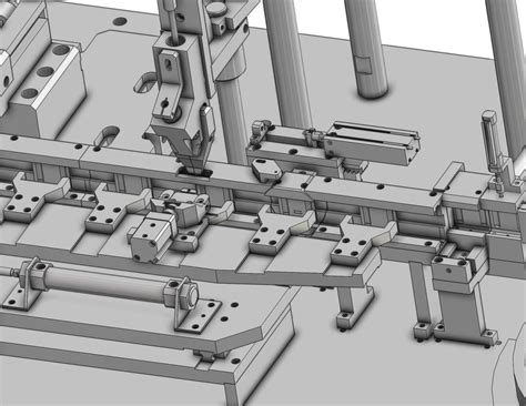 Industrial 3d Model Lock Assembly Machine Machine World