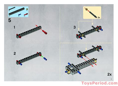 Lego 10195 Republic Dropship With At Ot Instructions And Parts List