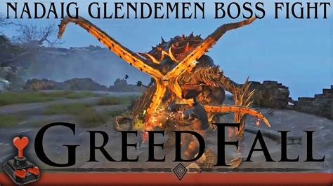 Greedfall Nadaig Glendemen Boss Fight Youtube