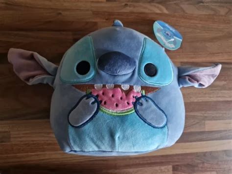 Squishmallows Original Disney 8 Inch Stitch With Watermelon Plush