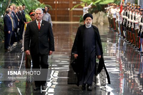 ایسنا استقبال رسمی رییس جمهور کوبا از سید ابراهیم رییسی