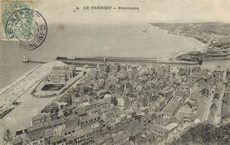Le Treport Panorama Au Tréport Cartorum