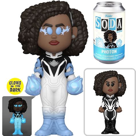 The Marvels Photon Glow In The Dark Funko Soda Vinyl Figure