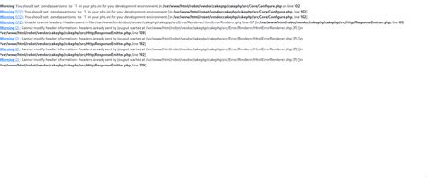 Cakephp Zend Assertion Error Need Help Cake Software Foundation Inc