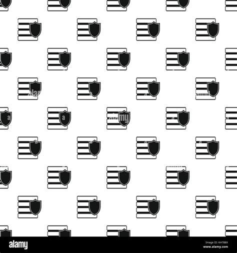 Data Security Pattern Simple Style Stock Vector Image And Art Alamy