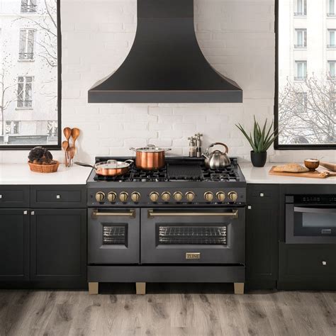 Zline Autograph 48 In Gas Burnerelectric Oven Range With Gas Stove A