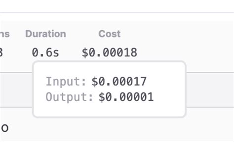 How To Calculate The Cost Of A Specific Request Made To The Web API And Its Reply In Tokens