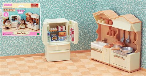 Calico Critters Kitchen Play Set Only 5 42 Regularly 20 Ships W