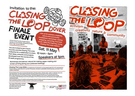 Future Foundry Closing The Loop Programme Finale Dover Town Council