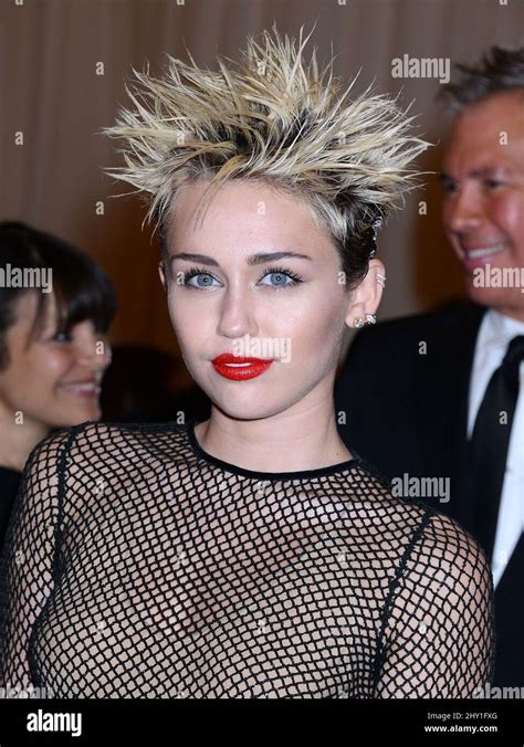 Miley Cyrus Attending The Met Gala 2013 Punk Chaos To Couture Held