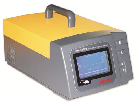 Nha 506en Automotive Emission Analyzer 5 Gas Portable