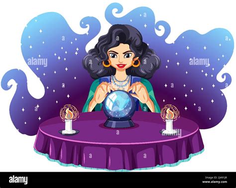 Fortune Teller Crystal Ball Clipart