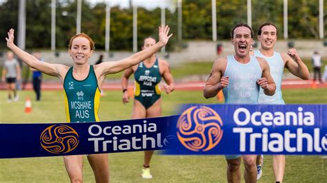 Mcshane And Schofield Take Oceania Triathlon Super Sprint Championship