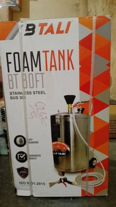 Foam Tank Easy Transport Bt Buff Guaranteed Quality Stainless Steel