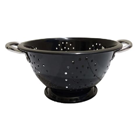 Black Stainless Steel Colander 3qt