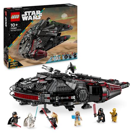 Lego Star Wars The Black Falcon Collectible Spaceship Set