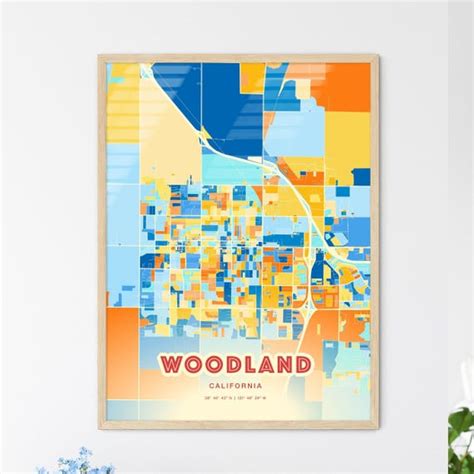 Map Of Woodland California