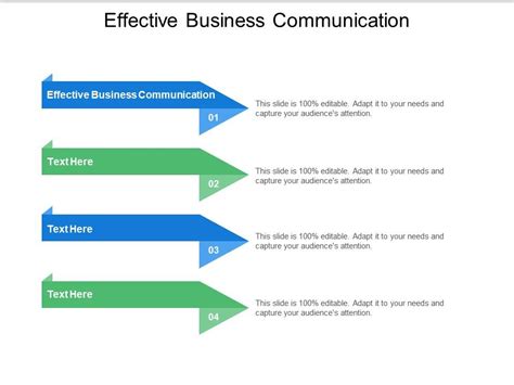 Effective Business Communication Ppt Powerpoint Presentation Show Slides Cpb Presentation
