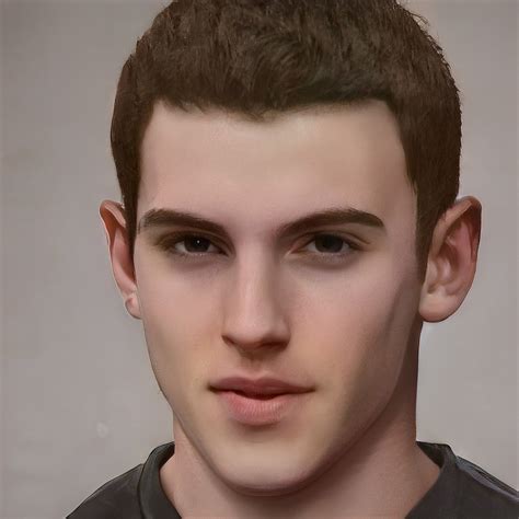 Male Face Reference For 3d