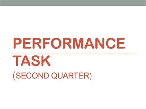 Performance Taskperformance Task 2pptx