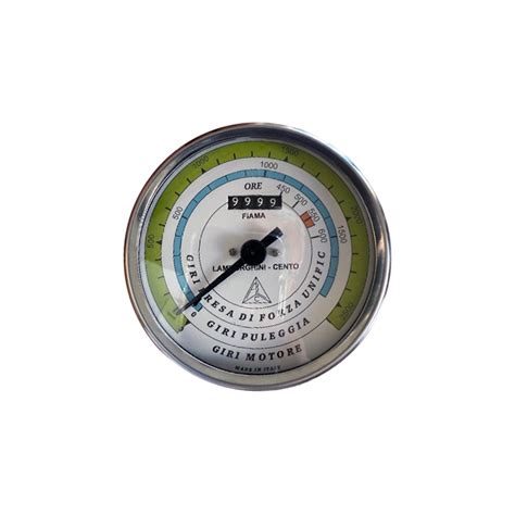 Tractor Tachometer With Illumination Exclusive To Traktormanufaktur