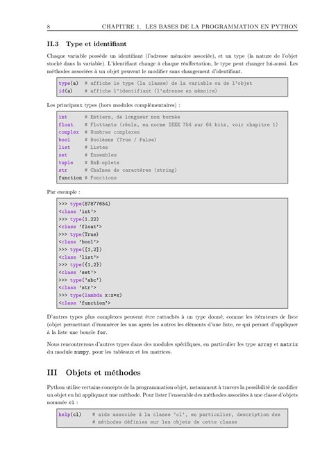 Les Bases De La Programmation En Python Alloschool