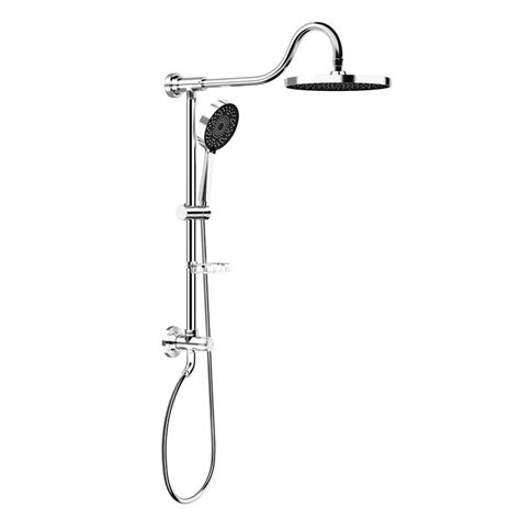 Tearel 9 Inches Rainfall Shower Head And Handheld Showerhead Combo