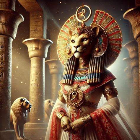 Sekhmet The Lioness Headed Goddess Of Ancient Egypt Sekhmet