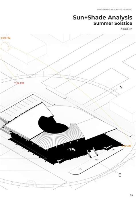 Architectural Concept Isometric Diagram Of Solar Analysis Showing