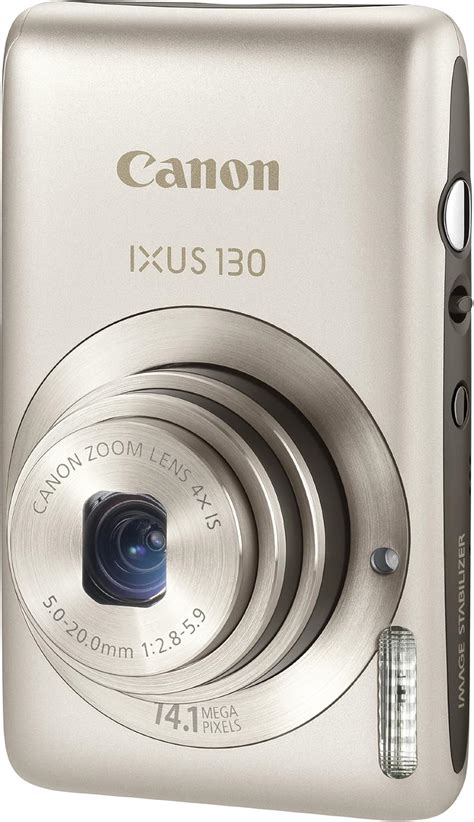 Canon Ixus 130 Digital Camera Silver 141 Mp 4x Optical Zoom 27