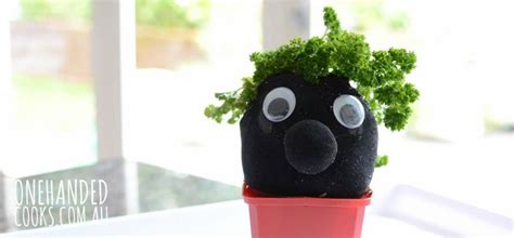 Activity Mr Grassy Herb Head One Handed Cooks Craft Activities