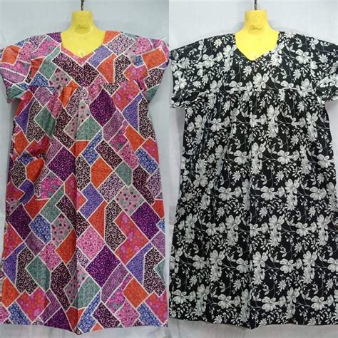 3xl Korean Cotton Duster Dress Pambahay Pantulog Daster Shopee