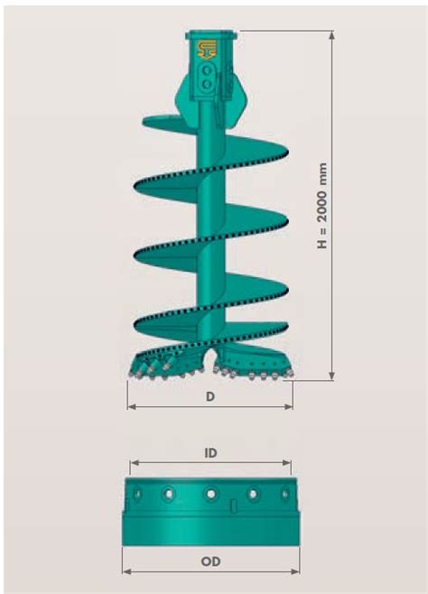 Rock Augers Without Pilot Casagrande Uk